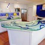 Interactive design in the creation of your Glass Countertop - Downing ...