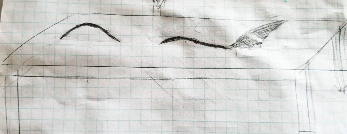 Custom White Glass Table Top with Mermaids lit by LEDs - Downing Designs