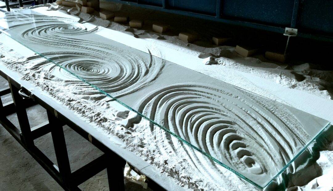 Glass Countertop Kitchen Raised Bar Design Considerations.