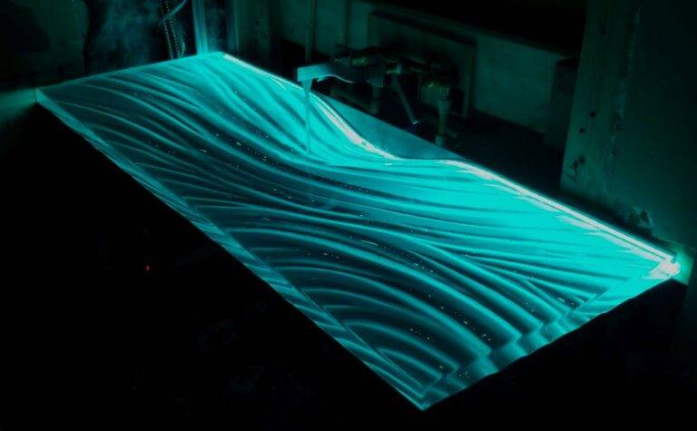 Integral Glass Counter Sink from Downing Designs. - Downing Designs