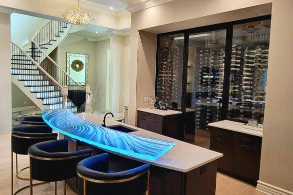 Glass Countertops - Downing Designs